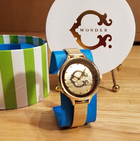 C. Wonder | Accessories | Gorgeous Gold Signature C Dial C Wonder Watch ...